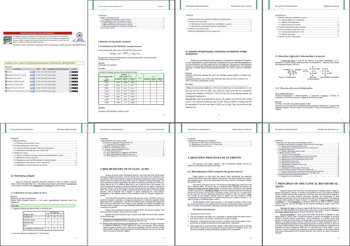 Educational Portal: Practical exercises from biochemistry (for Dental ...